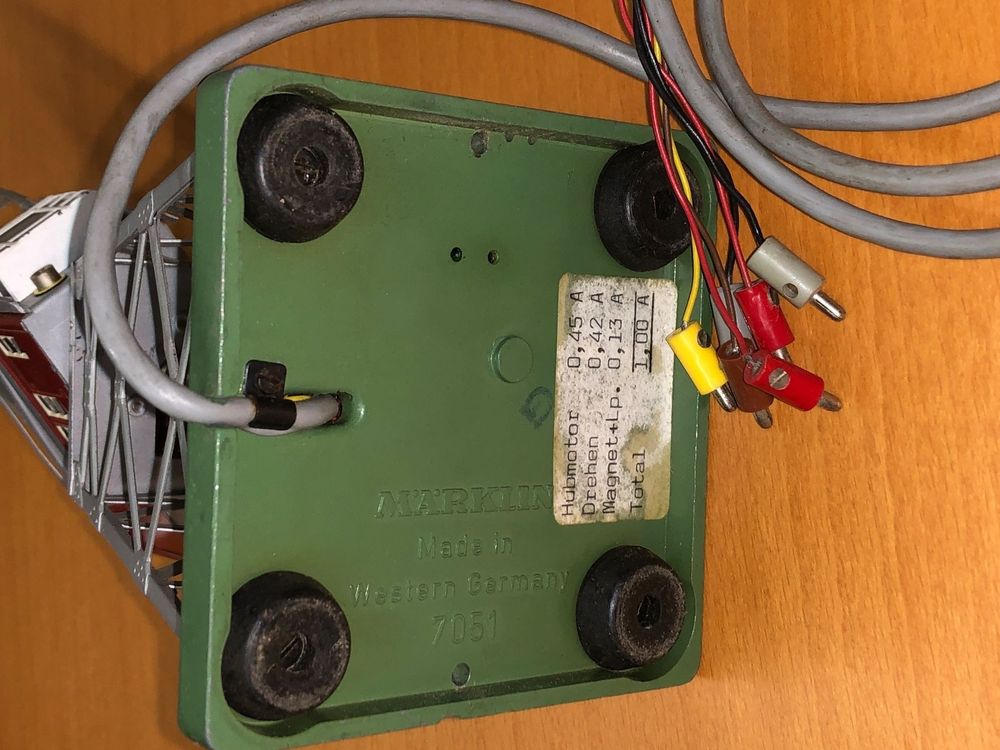 Märklin 7051 Drehkran mit zwei Motoren (D'occasion) à Hinwil pour CHF ...