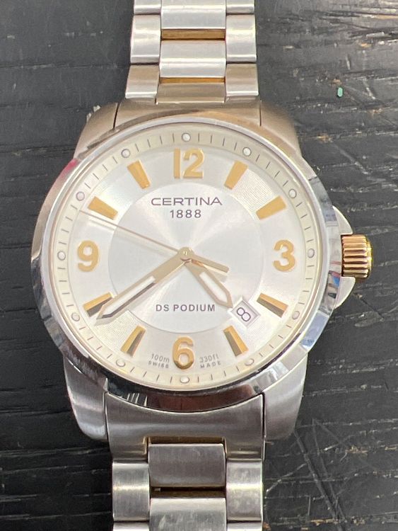 Schöne Herrenarmbanduhr Certina DS Podium (Gebraucht) in Rorschach für CHF 60 – mit Lieferung ...