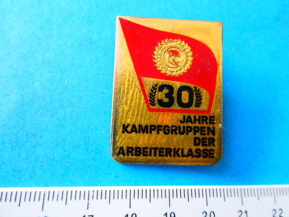 DDR, 30 Jahren Kampfgruppen der Arbeiterklasse (Gebraucht) in ...