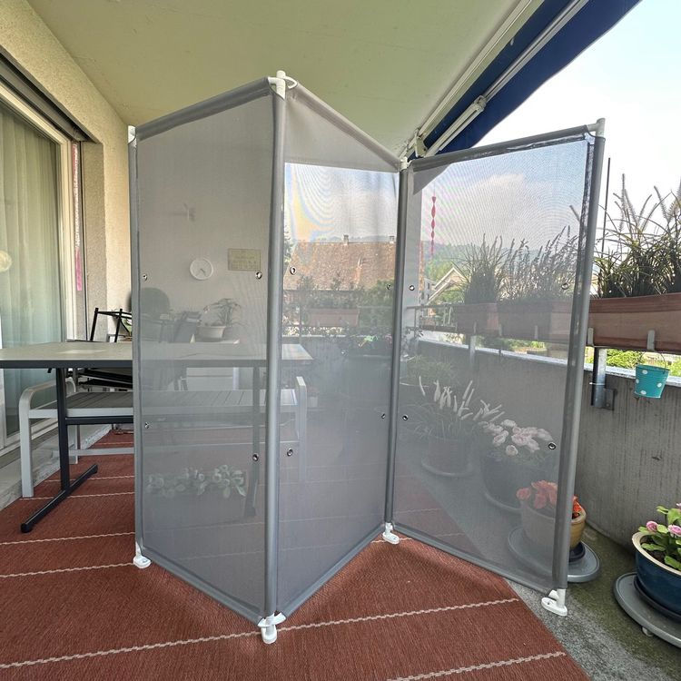 Seitlicher Sichtschutz Balkon Ikea