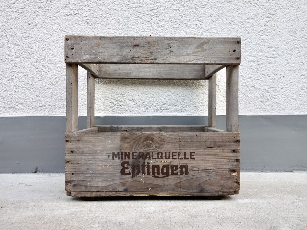 Holzkiste Kiste Getränkekiste MINERALQUELLE EPTINGEN 1967 (Gebraucht) in Kerzers für CHF 90 ...
