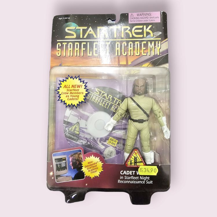 STAR TREK - Starfleet Academy Cadet Worf Figur (Neu und ...