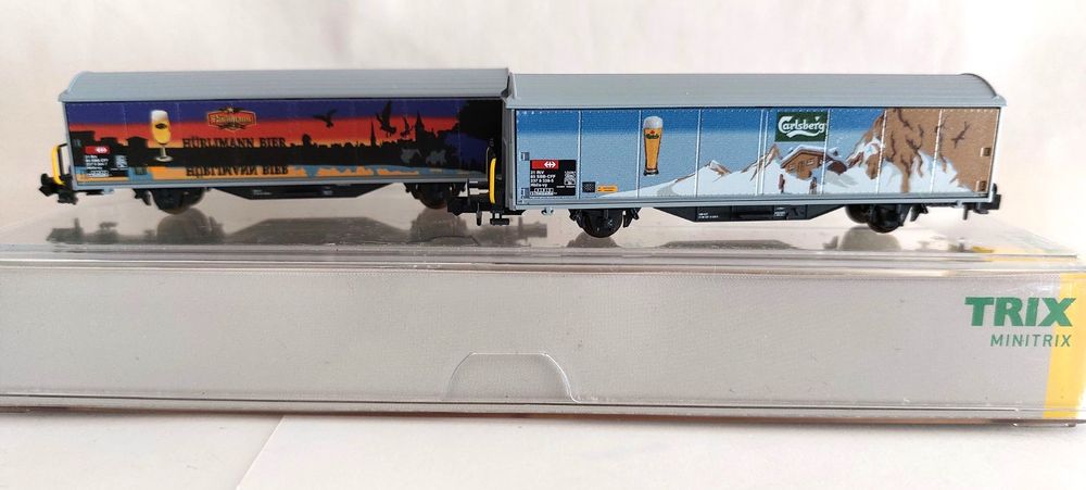 Minitrix SBB Schiebewandwagen Set 15798 | Kaufen auf Ricardo