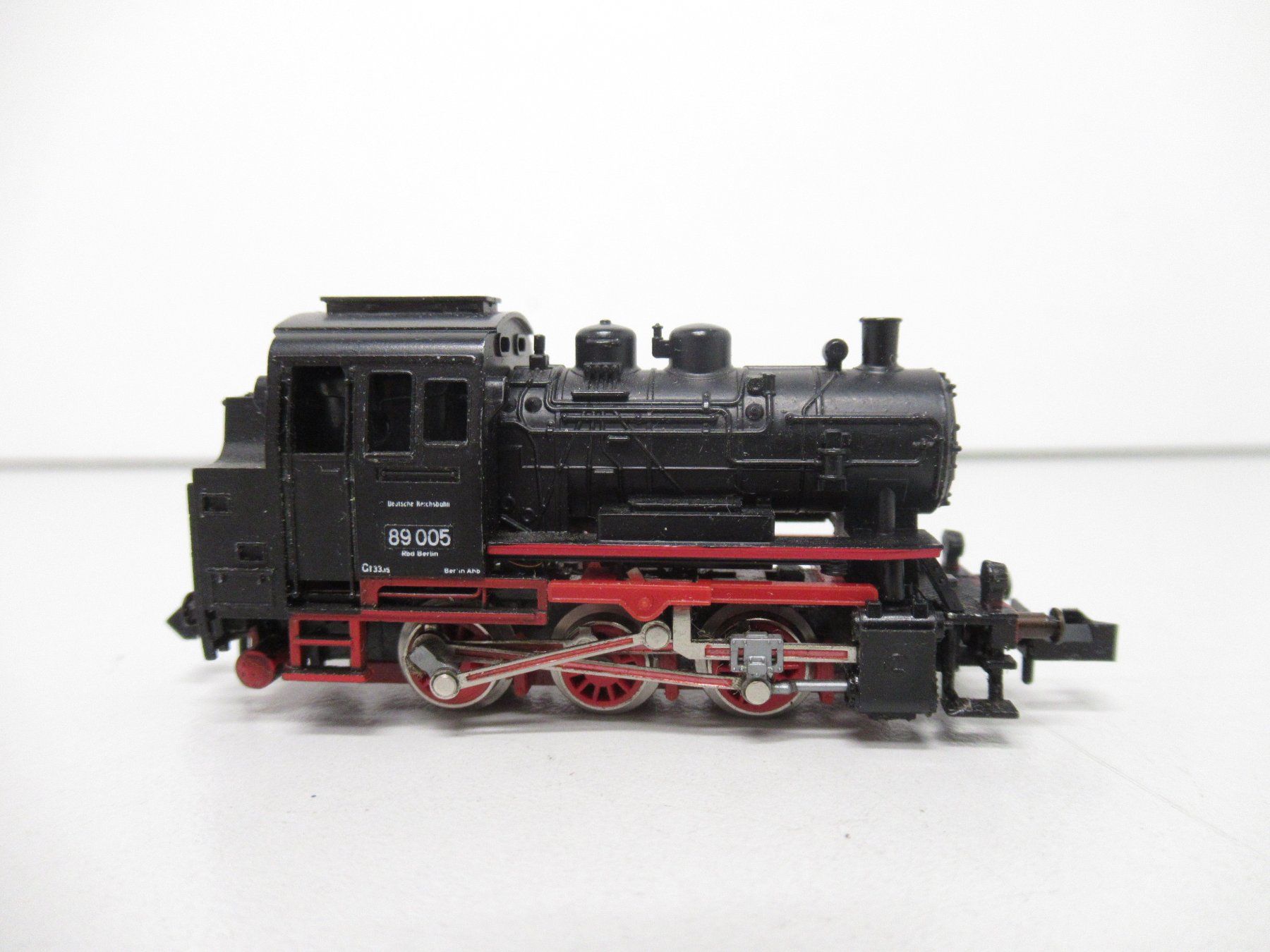 Minitrix 2043 Dampflok BR89 der DR ohne OVP DC Analog Spur N (Gebraucht ...