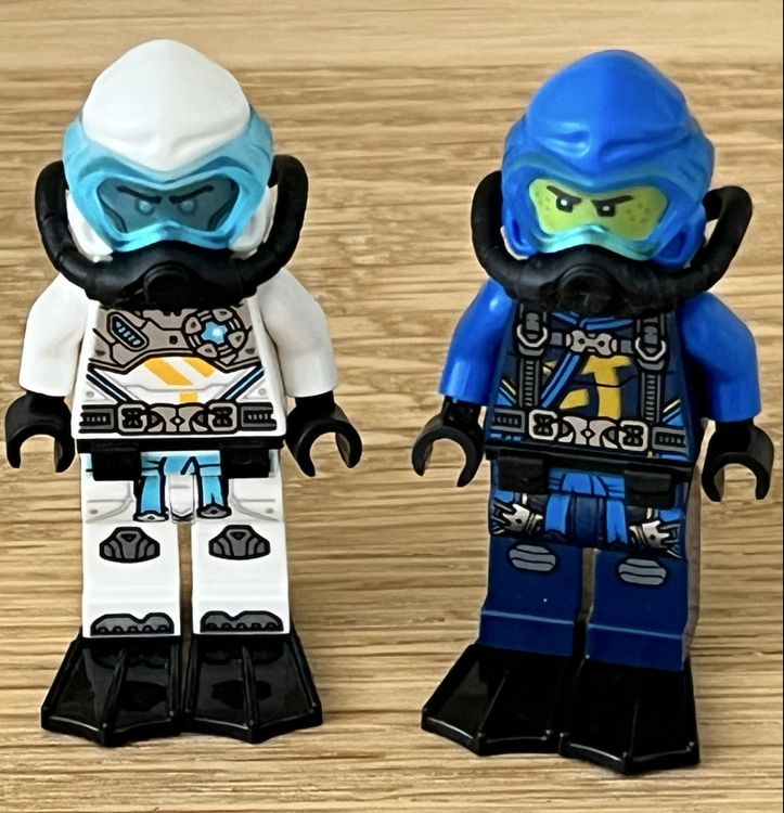 🤿 LEGO Ninjago Minifiguren Jay & Zane Seabound (2x)🤿 (Neu (gemäss ...