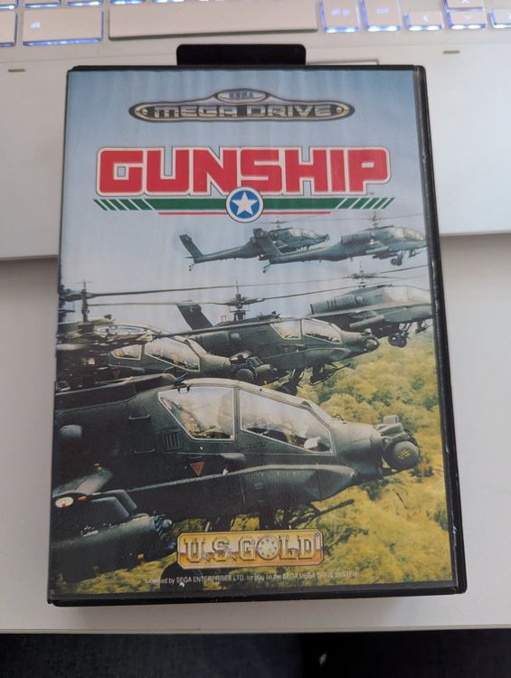 Gunship - Sega Mega Drive Game - Complete (Gebraucht) in Hünenberg See ...