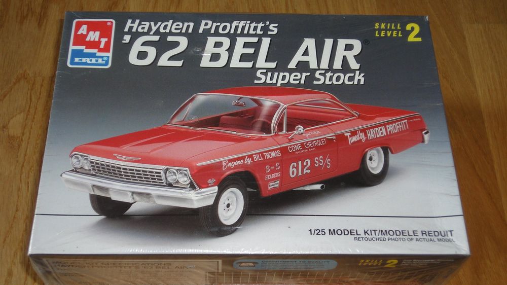 AMT HAYDEN PROFFITT'S '62 CHEVY BEL AIR SUPER STOCK 1/25 | Kaufen auf ...
