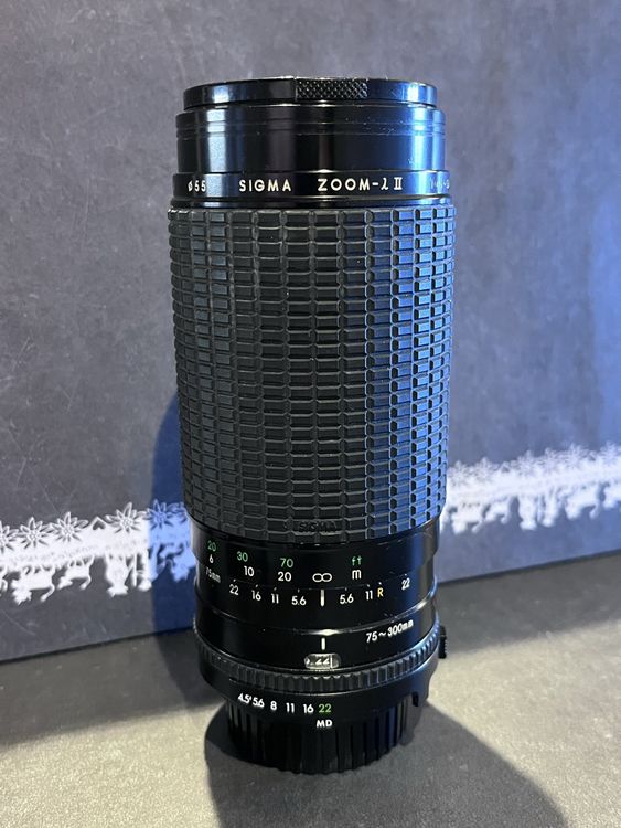 Sigma 75-300mm f/4.5-5.6 zoom pour Minolta MD/MC (D'occasion) à Boudry ...