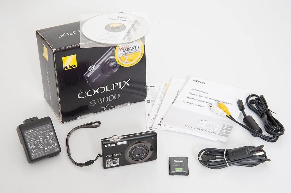 Nikon Coolpix S3000 (D'occasion) à Lausanne pour CHF 70 – avec ...