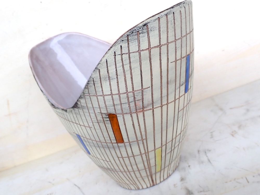 Vase Schale Steuler Keramik Mid Century Design 50er Vintage (Gebraucht ...