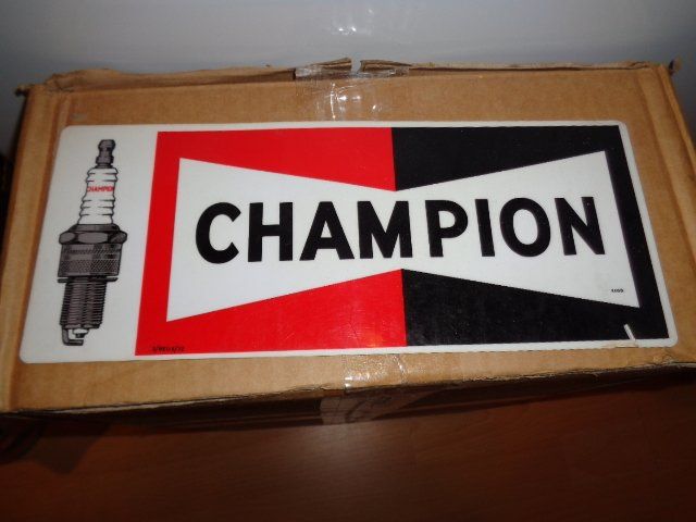 Originale alte Champion Zündkerze Magnet Werbung Auto Motor (Gebraucht ...