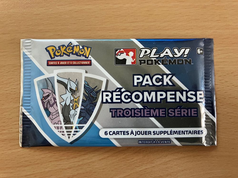 Booster Pokémon Pack Récompense Série 3 (Neu und originalverpackt) in ...