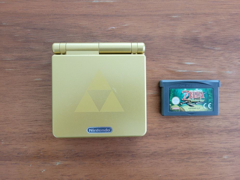 Game Boy Advance SP Edition Zelda + Zelda: The Minish Cap (D'occasion ...