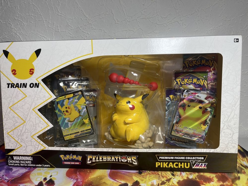 Pokémon Celebrations Pikachu Vmax Figur Collection Box | Kaufen auf Ricardo