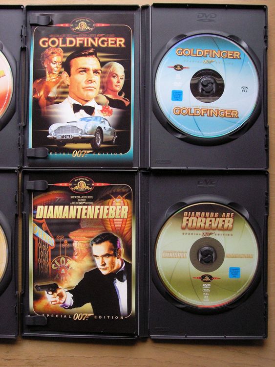 JAMES BOND MGM 007 COLLECTION SEAN CONNERY EDITION (Gebraucht) in Zuzwil SG für CHF 24.5 – mit ...