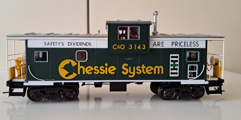 ATLAS CABOOSE C&O 3143 - Chessie Safety - SpurO (Neu und ...