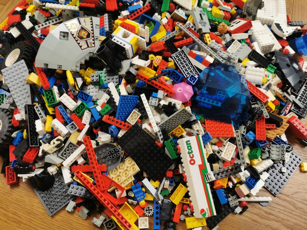 XXL Lego Mix gebrauchte Bausteine Lot en vrac Kiste Konvolut (Gebraucht) in Derendingen für CHF ...
