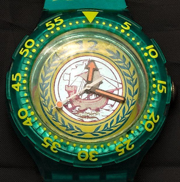 Original Swatch Scuba v 1994 "Ship of Glory" Ref-Nr: SDG105 (Gebraucht ...