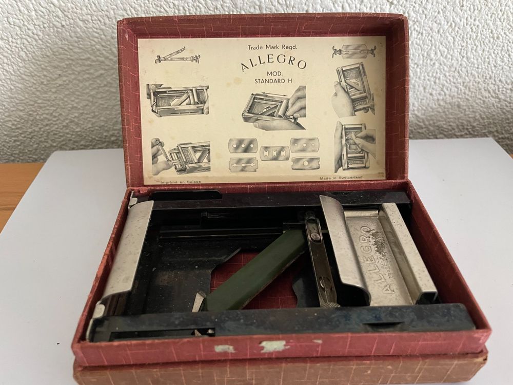 RASIERKLINGEN-SCHLEIFMASCHINE ALLEGRO MODE STANDARD H (Gebraucht) in Uhwiesen für CHF 20 – mit ...