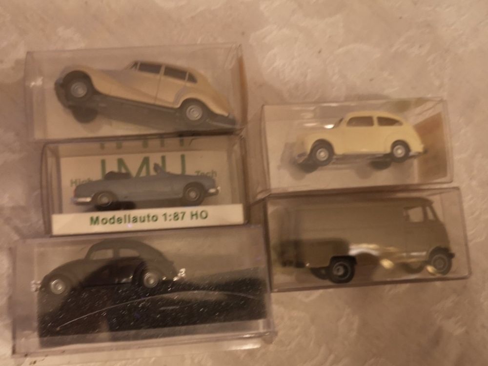 5 Model-Autos 50-60er Jahre | Kaufen auf Ricardo