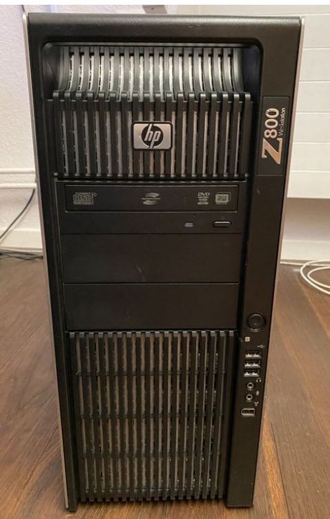 WorkStation HP Z800, 2x Xeon, 2x 16Gb, AMD 4Gb, AutoCAD 2023 | Acheter ...