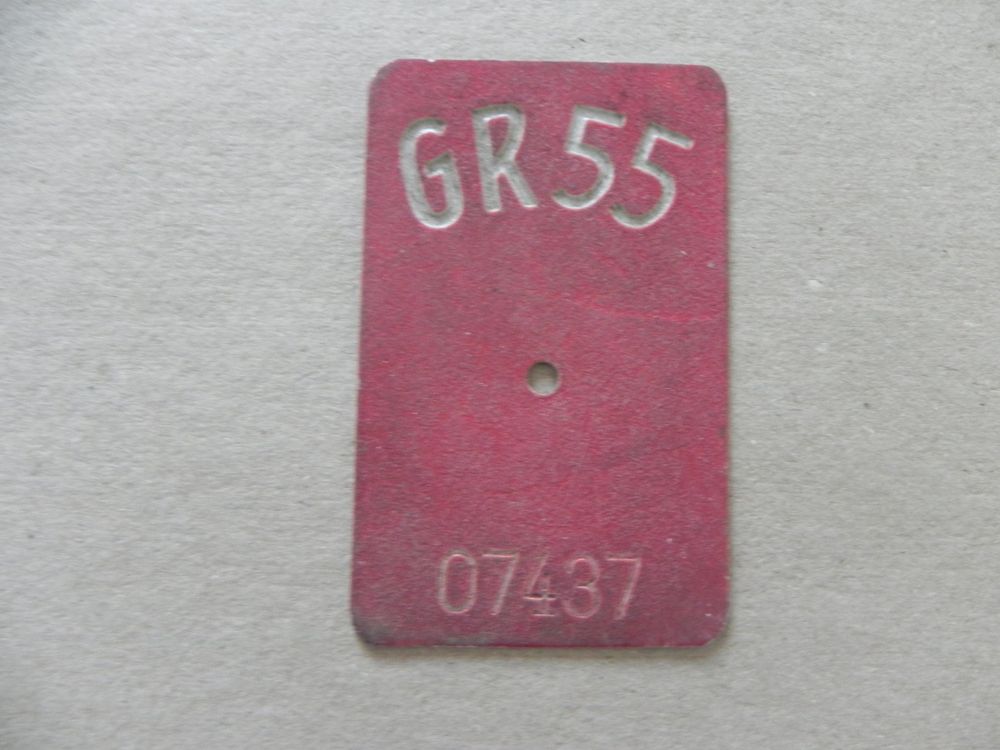 Velonummer Velo Nummer GR 1955 Graubünden 55 E Bike | Kaufen auf Ricardo