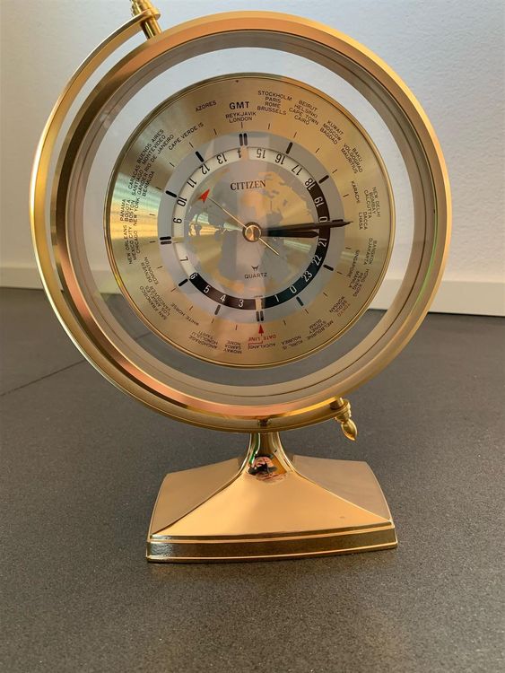 Citizen table clock world time Quartz (Gebraucht) in Fribourg für CHF ...