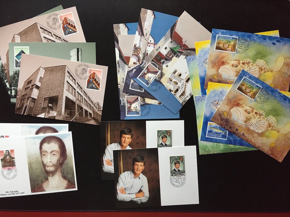 Liechtenstein 18 Maximumkarten 1989 (Gebraucht) in Nesslau für CHF 7 – mit Lieferung auf Ricardo ...