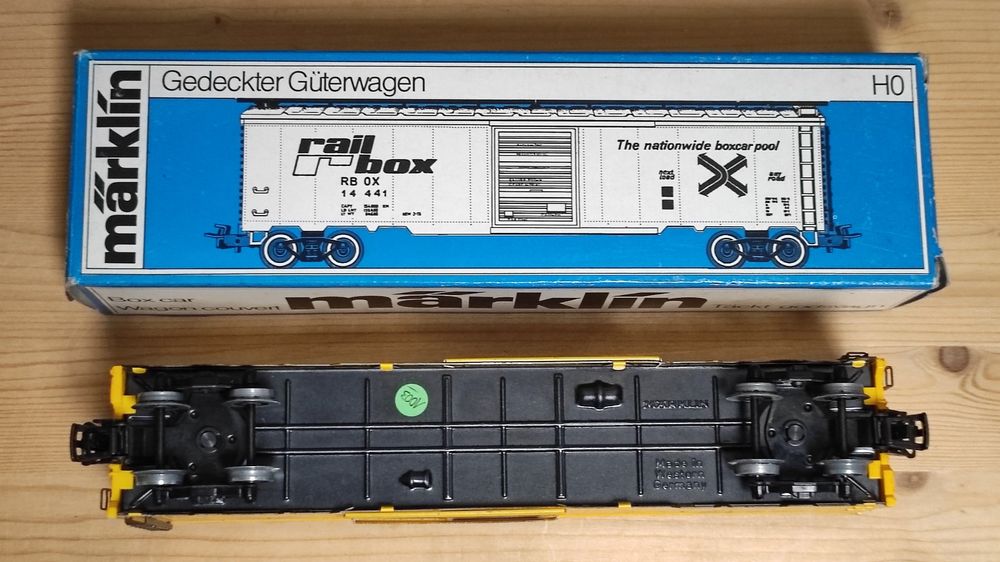 Märklin 4773 USA BoxCar Railbox OVP | Kaufen auf Ricardo