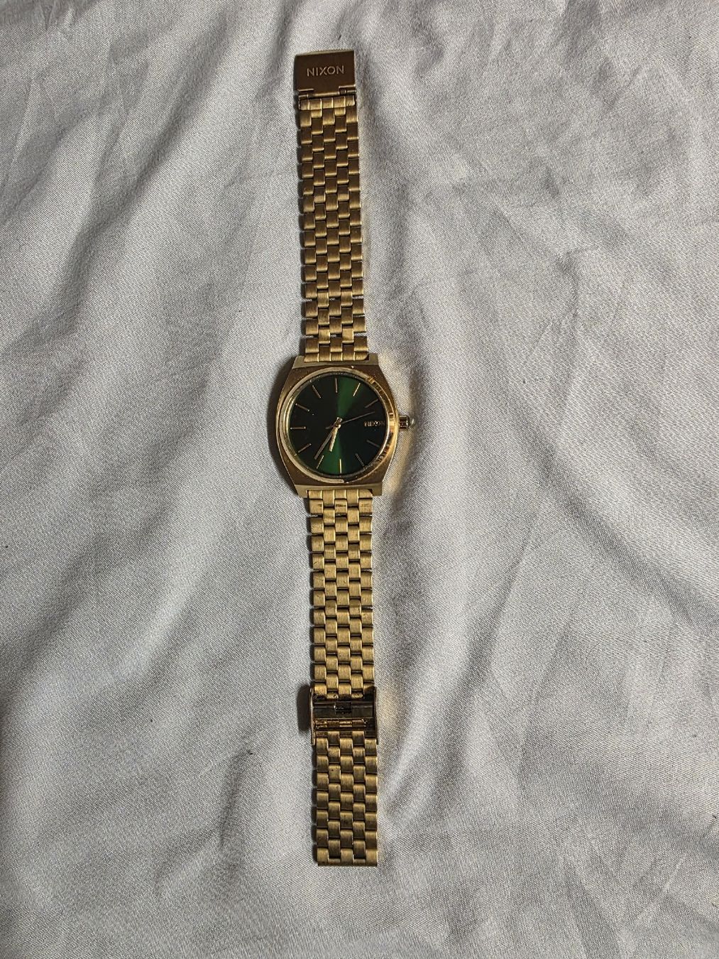 Nixon The Time Teller Gold/Grün Uhr, Top Zustand! (Gebraucht) in Luzern ...