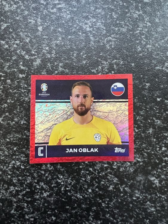 Topps EM 2024/ Jan Oblak / SVN 2 (Neu und originalverpackt) in ...