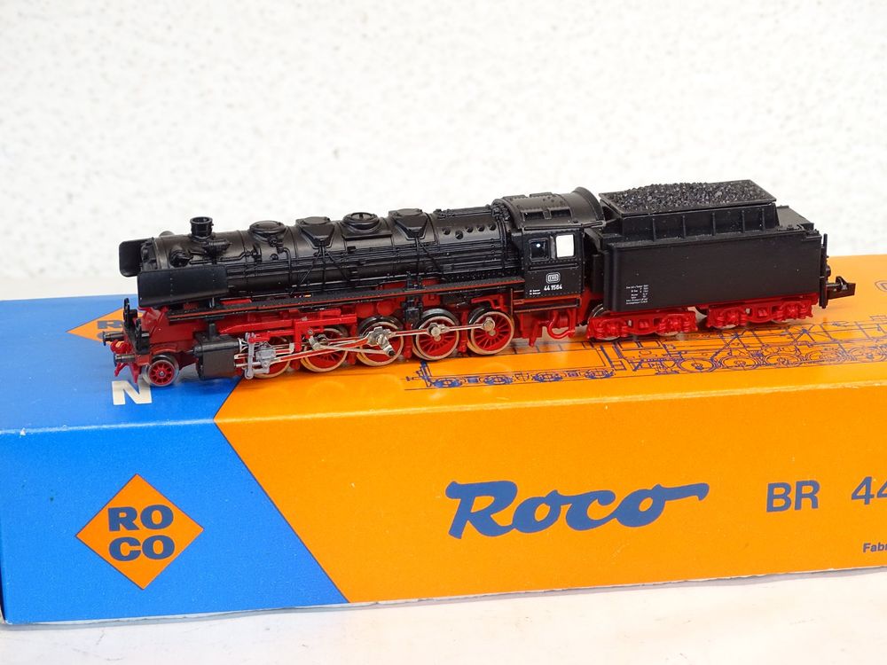 Roco 02106B Dampflok BR44 1564 DB, Analog, Spur N, OVP (Gebraucht) in ...
