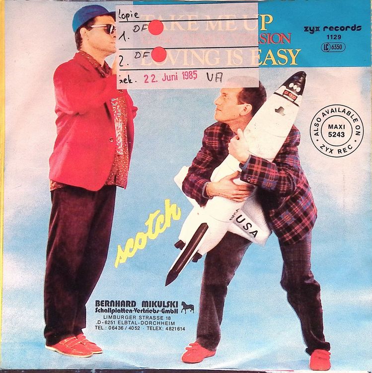 Scotch - Take Me Up single 7 (Gebraucht) in für CHF 3 – mit Lieferung ...