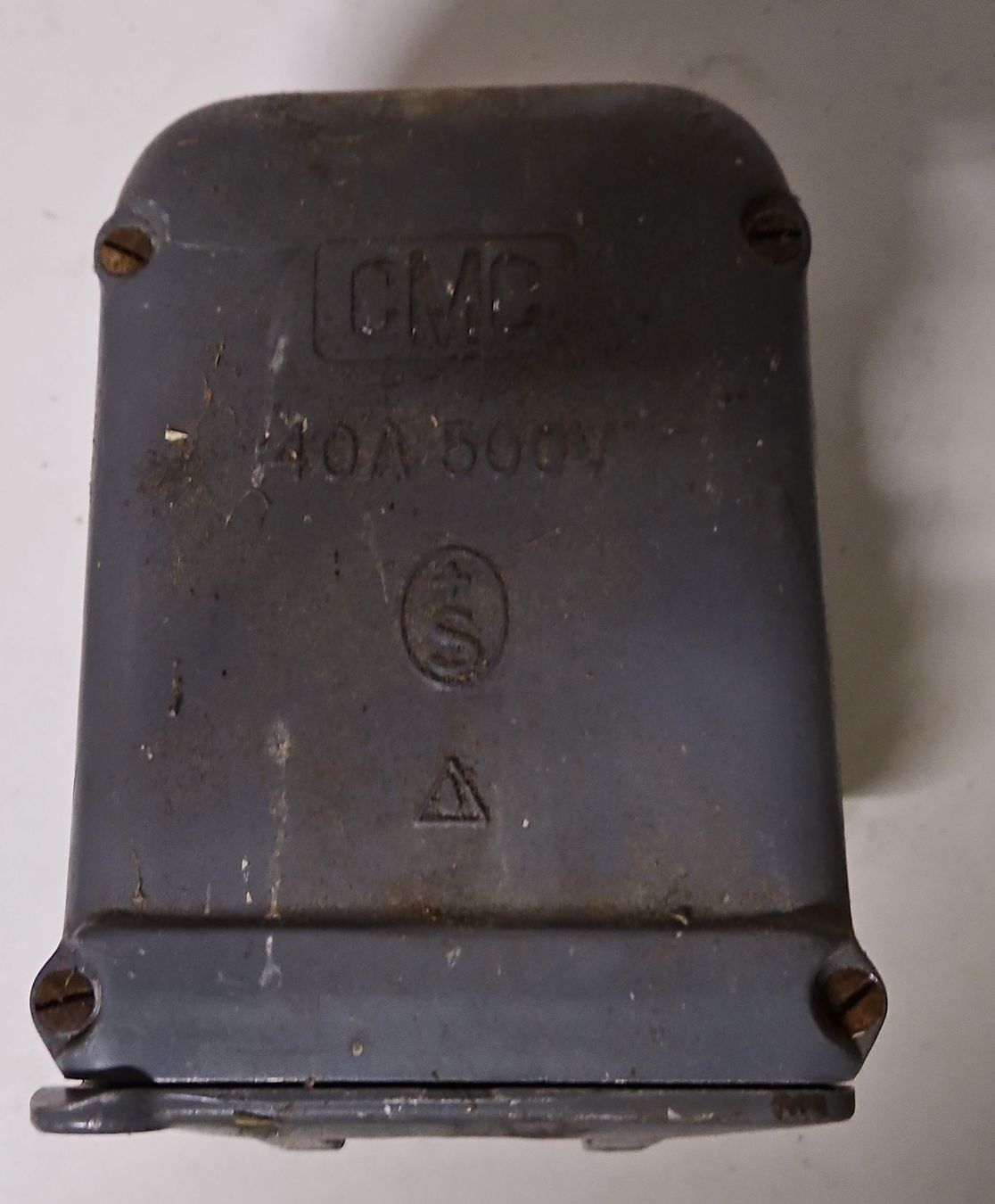 Vintage CMC 40A 500V Sicherungskasten - Top Zustand! (Gebraucht) in ...