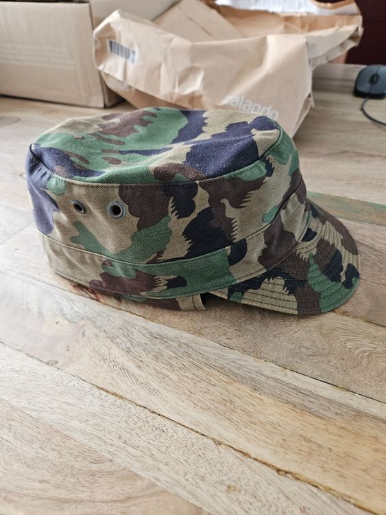 Mütze TAZ 90 Schweizer Armee Militär Uniform Militaria Hut (Gebraucht ...