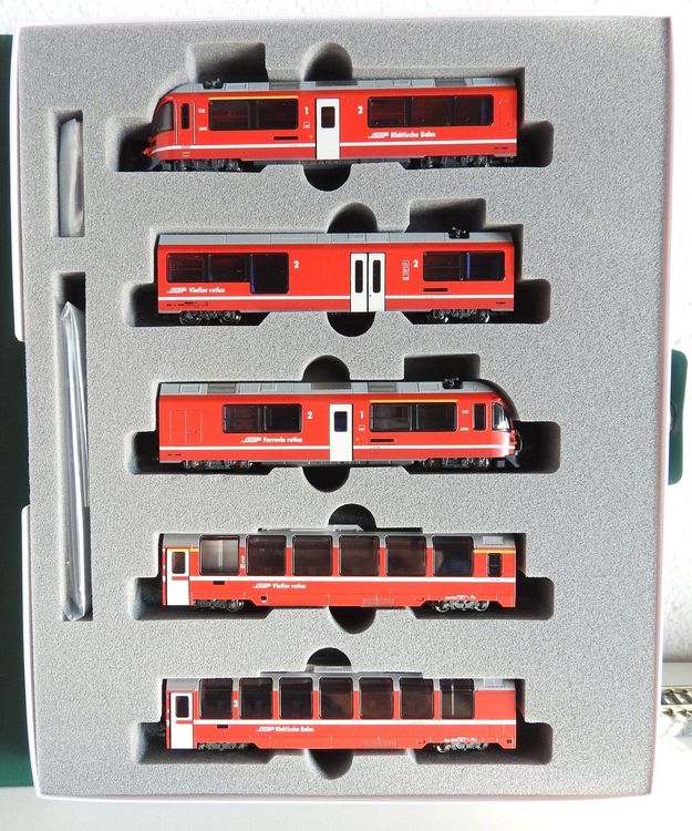 RhB Allegra ABe 8/12 Kato Spur N 5er Set | Kaufen auf Ricardo