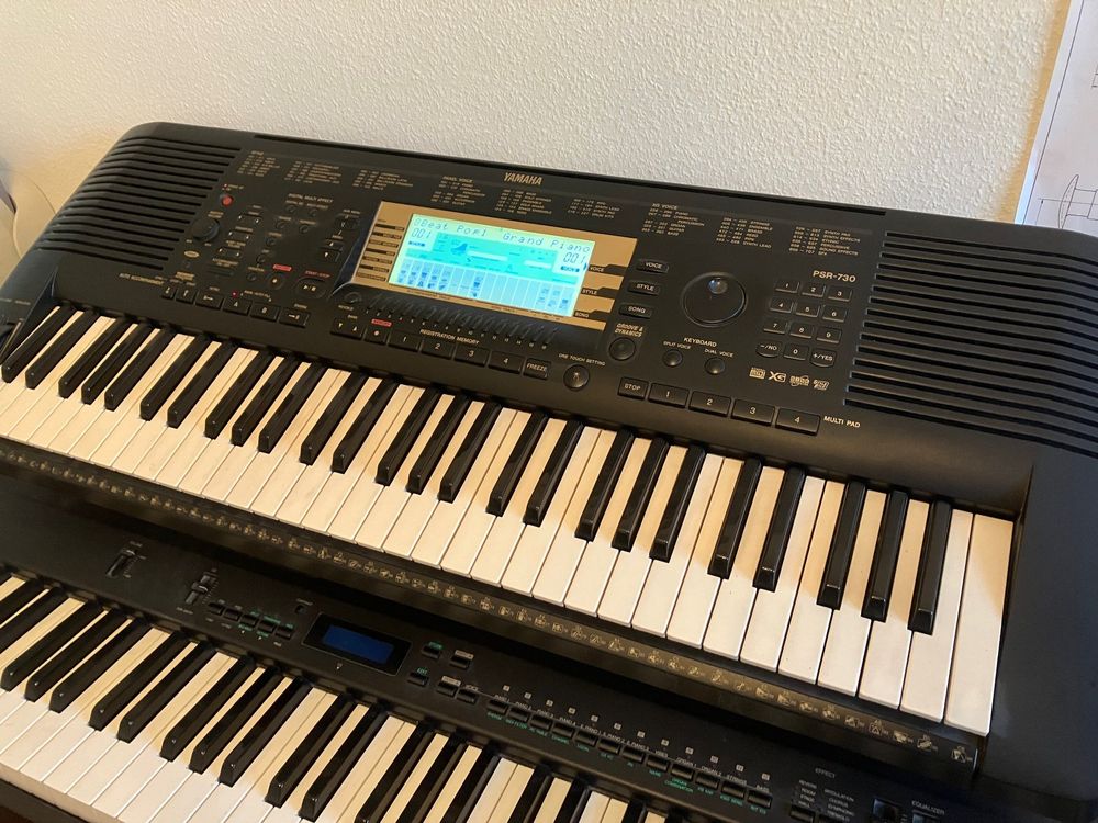 Yamaha PSR-730 Keyboard ab 1 Franken (Gebraucht) in Luzern für CHF 56 – nur Abholung auf Ricardo ...