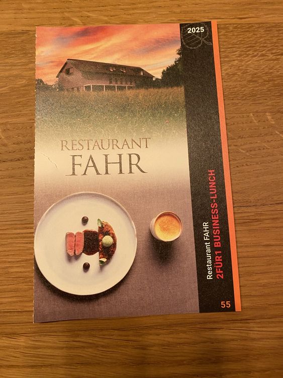 2:1 Gutschein für Business-Lunch in Künten-Sulz (Neu (gemäss Beschreibung)) in Liestal für CHF 1 ...