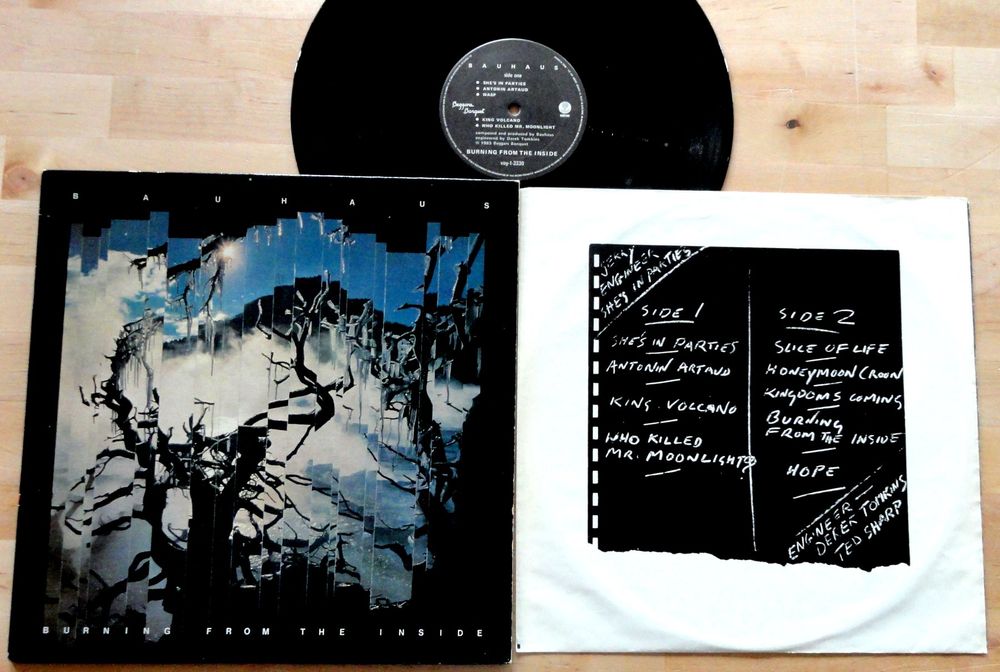 LP BAUHAUS burning from the inside 1983 GOTH ROCK | Acheter sur Ricardo