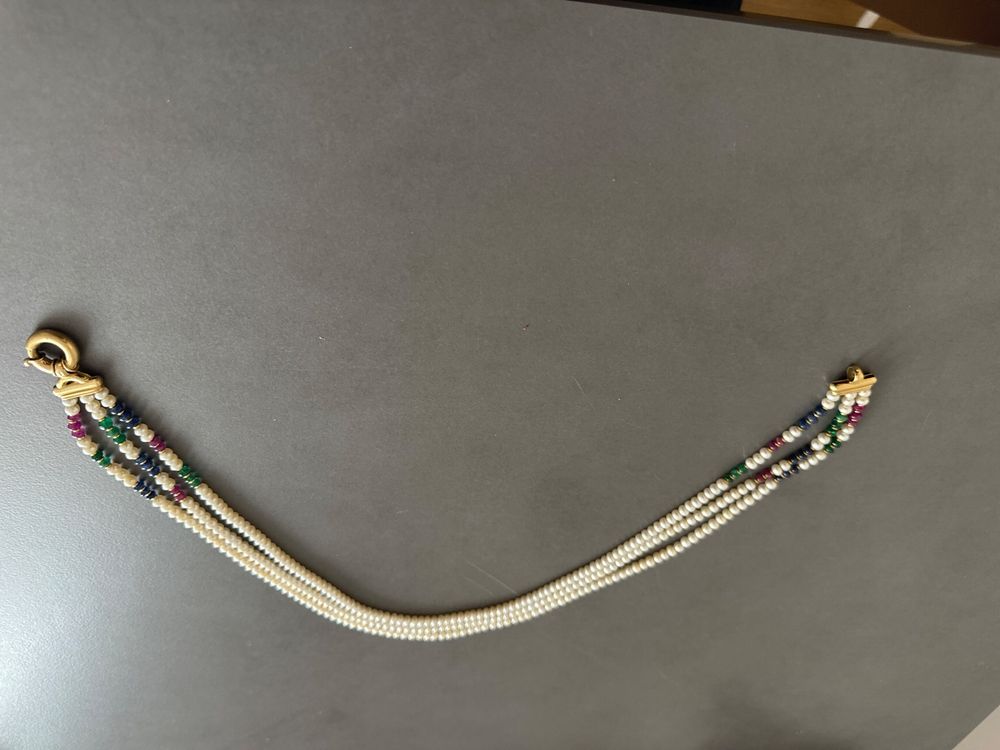 Edles Perlencollier von Bucherer mit Goldverschluss (Gebraucht) in Bern ...