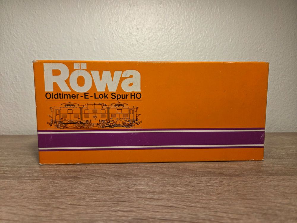 Röwa 1405 E-Lok Oldtimer BR E91 DRG H0 (Gebraucht) in St-Aubin-Sauges ...