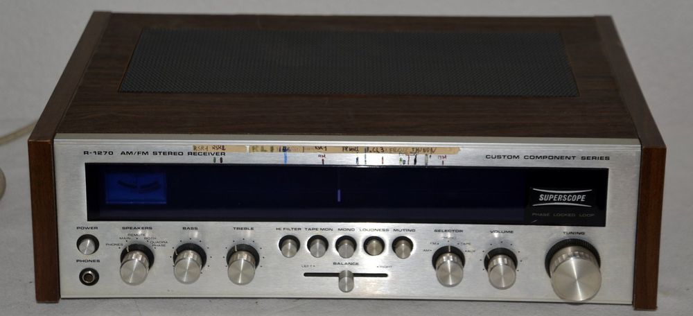 Superscope R-1270 AM/FM Empfänger / récepteur | Kaufen auf Ricardo