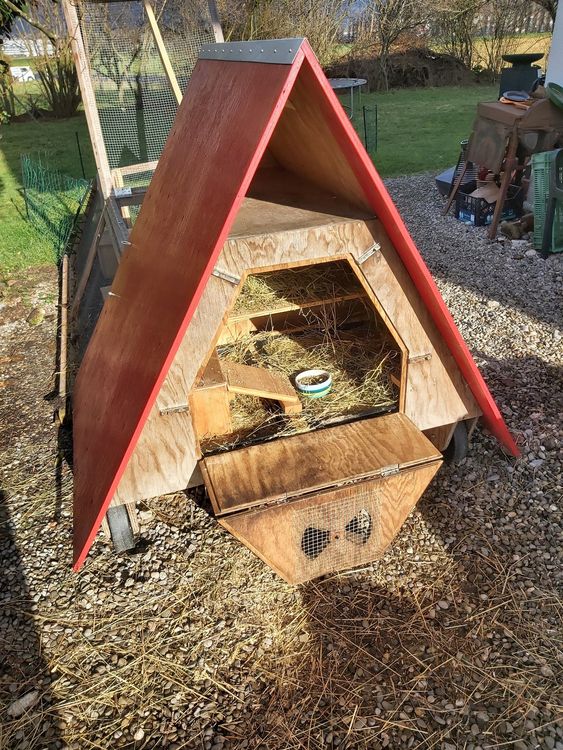 Meerschweinchenstall / Kaninchenstall Niesenhütte | Kaufen auf Ricardo