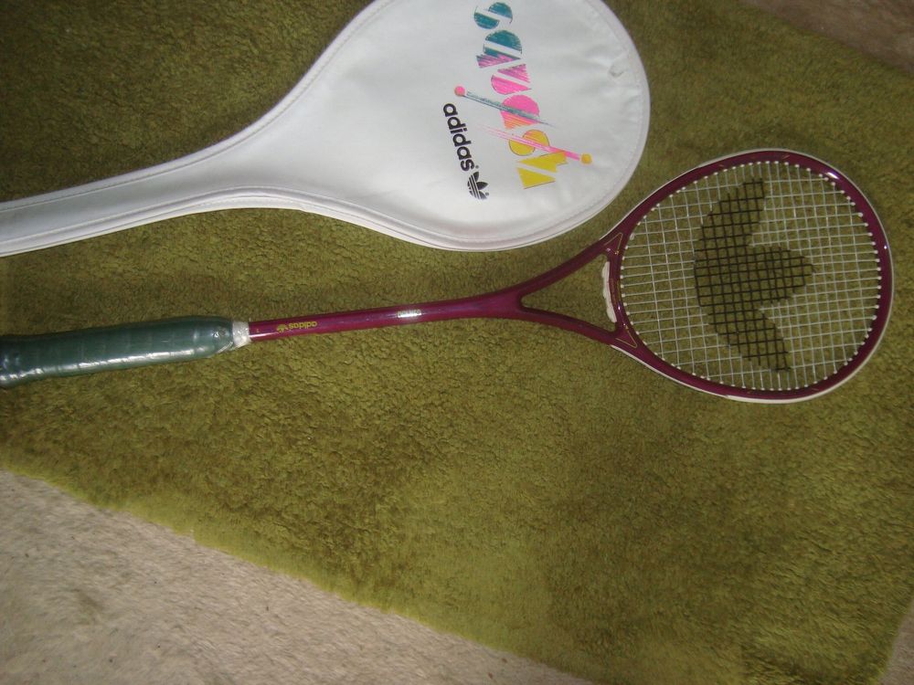 vintage 80iger year adidas Squash Racket serie GSR150 Taiwan (Neu und ...