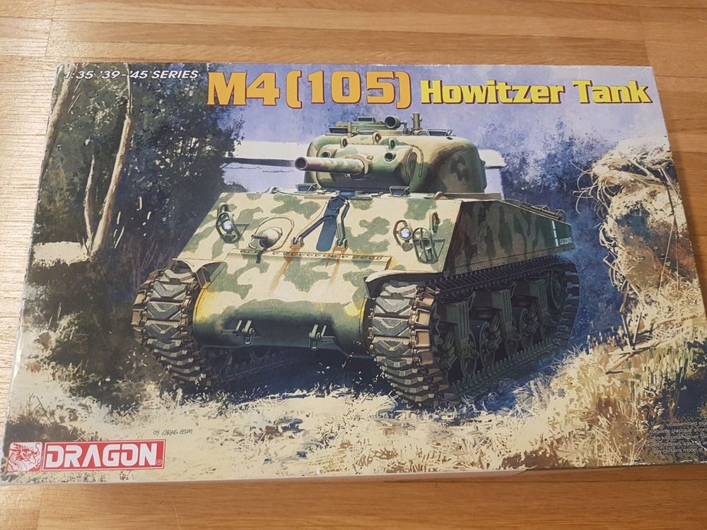 Dragon 6548 Sherman M4 105mm Howitzer (Neu (gemäss Beschreibung)) in Luzern für CHF 27 – mit ...