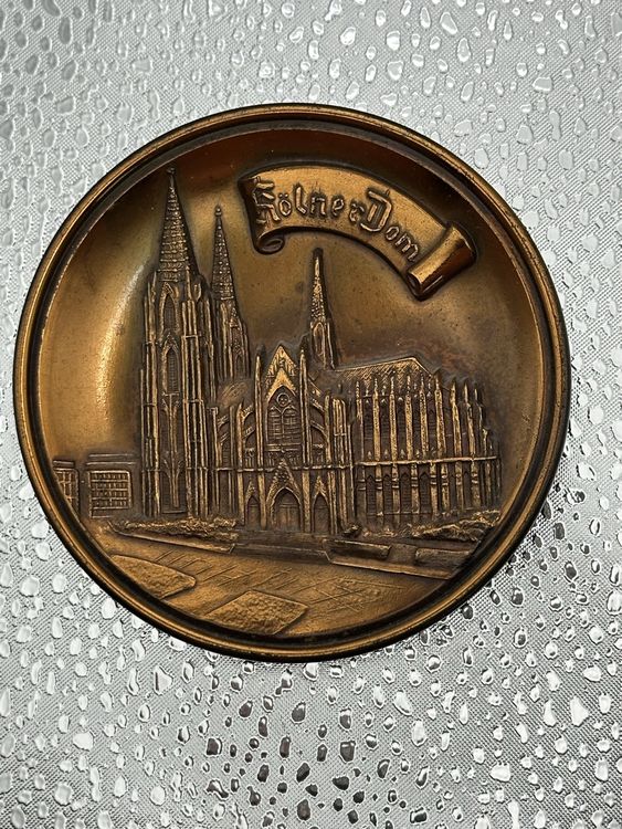 Kölner Dom Relief Wandteller, Vintage Kupfer, Top Zustand! (Gebraucht ...