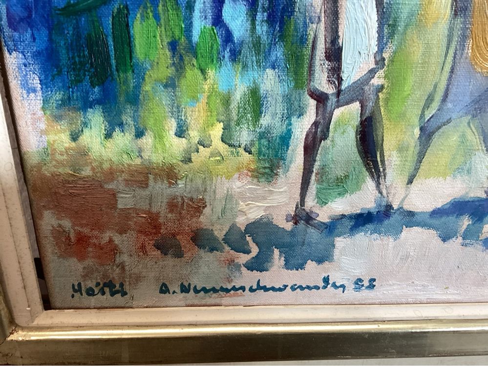 Albert NEUENSCHWANDER (1902-1984) tableau peinture sur toile | Kaufen ...