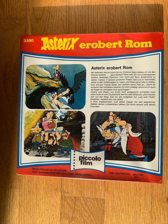 Asterix erobert Rom - Super 8 Film Piccolo Vintag Film, TOP! (Gebraucht) in Richterswil für CHF ...