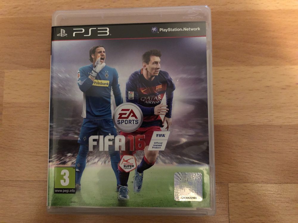 Fifa 16 - PS3 (Gebraucht) in St.gallen für CHF 3 – mit Lieferung auf ...