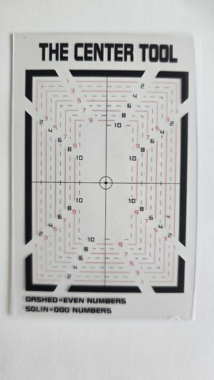 Centering Tool für TCG (Pokemon, Sportcards, MTG) (Neu (gemäss ...
